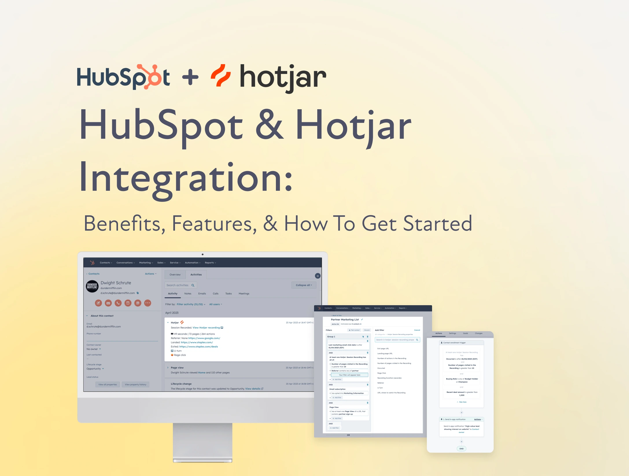 HubSpot & Hotjar Integration: Benefits, Features, & How To Get Started